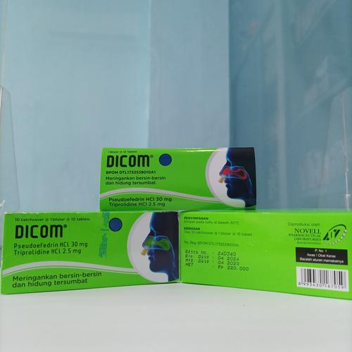 Jual DICOM OBAT FLU BOX - Jakarta Barat - Apotik 3S | Tokopedia