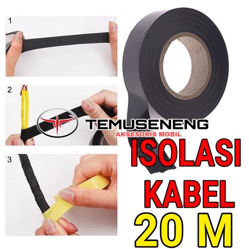 Jual ISOLASI KABEL LISTRIK 20 METER ISOLATIP LAKBAN KABEL LISTRIK TEBAL ...