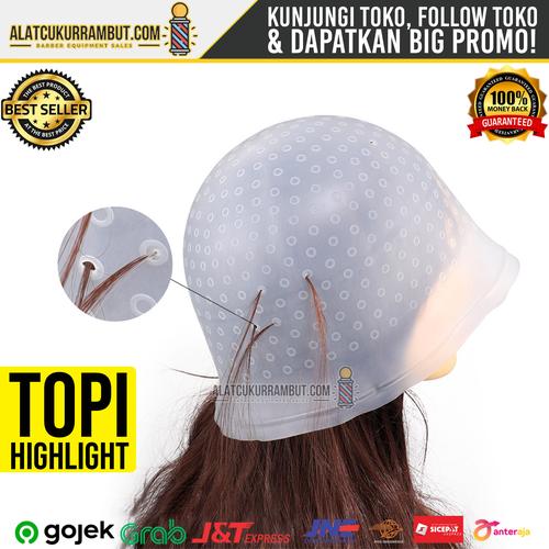 Promo Topi Highlight Karet Topi Magiccap Topi Pewarna Rambut Salon ...