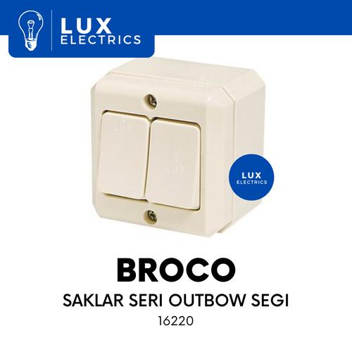 Jual Saklar Seri Outbow/OB Segi BROCO 16220/Ganda - Kota Bandung - LUX ...