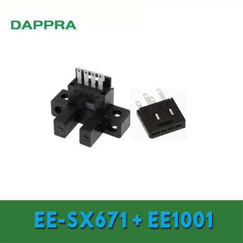 Jual EE-SX671 5MM NPN L Slot Photoelectric Sensor Dan socket EE - 1001 ...