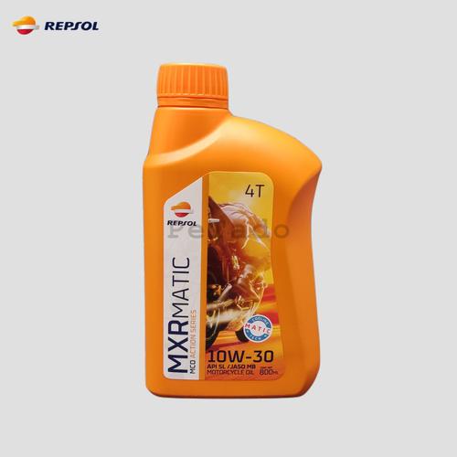 Jual Oli Repsol MXR Matic 10W-30 API SL JASO MB 0,8 Liter - Jakarta ...