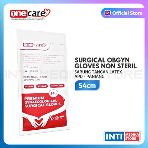 Jual ONECARE - Sarung Tangan Latex APD Panjang | Surgical Obgyn Non ...