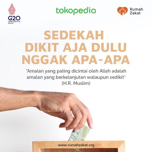 Jual Infak dan Sedekah (Shadaqah) Rumah Zakat - 50000 - Jakarta Timur ...