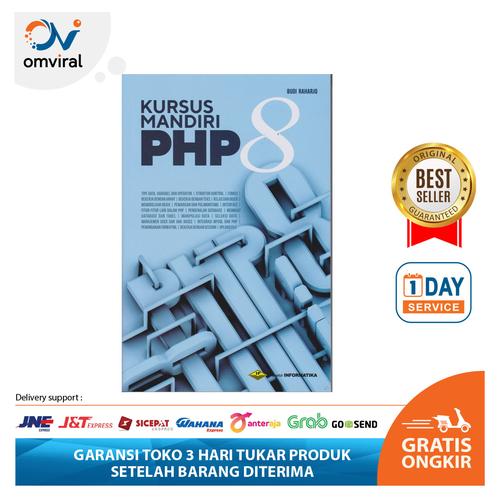 Jual Buku Coding Pemrograman Kursus Mandiri PHP 8 Budi Raharjo ...