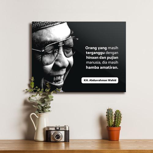 Jual Poster Quote Gus Dur Abdurrahman Wahid - Dekorasi Hiasan Dinding ...