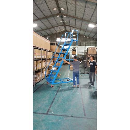 Jual Tangga Dorong . Rolling Ladders . Mobile Stairs . Tangga Gudang ...