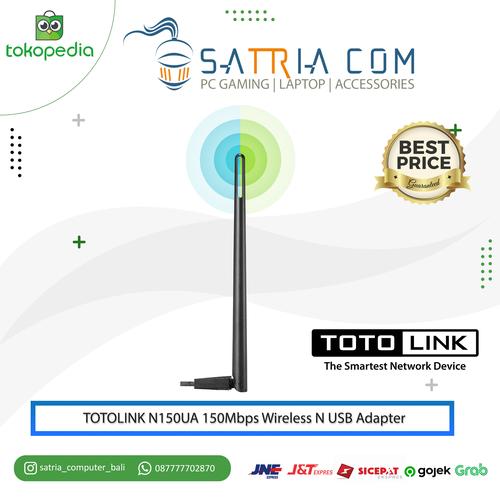 Jual TOTOLINK N150UA 150Mbps Wireless N USB Adapter - Kota Denpasar ...