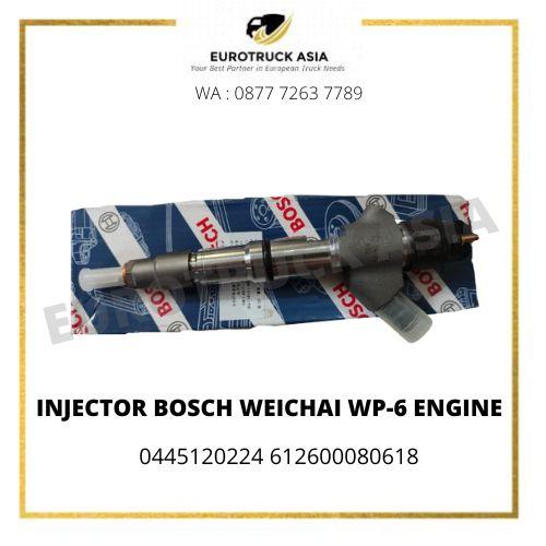 Jual INJECTOR BOSCH WEICHAI WP-6 ENGINE 0445120224 612600080618 ...