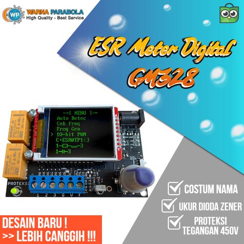 Promo ESR Meter Digital GM328A / Smart LCR Tester GM328 VERSI TERBARU ...