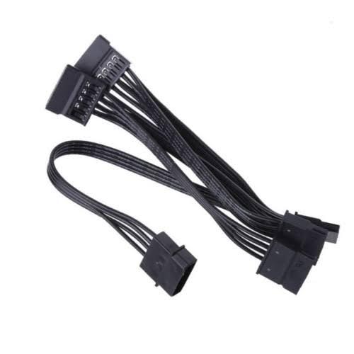 Jual Kabel Splitter 1x Molex Power 4 Pin To 5x Power Sata Cable - Kota ...