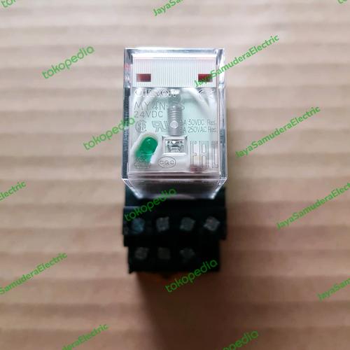 Jual RELAY OMRON MY4N 24VDC + SOCKET - Jakarta Pusat ...