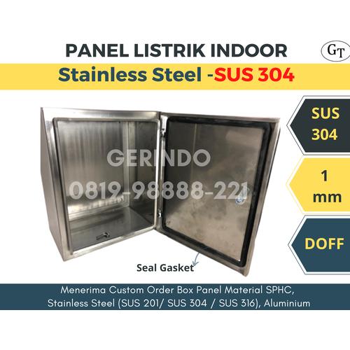 Jual Box Panel Listrik Stainless 800x600x200mm SUS304 1mm Indoor DOFF ...