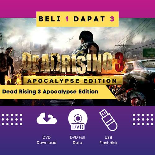 Jual Dead Rising 3 Apocalypse Edition | Game PC Original - DVD-DL 30GB ...