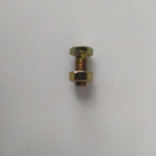 Jual baut mur besi kuning M 6 x 15 mm pitch 1 kunci 10 panjang 1,5 cm ...