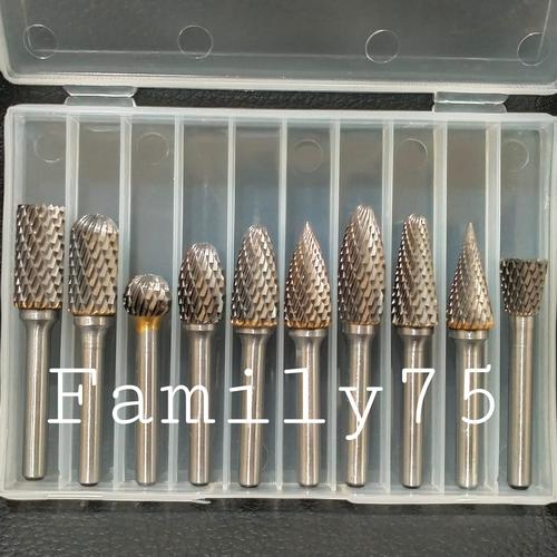 Jual Mata bor cuner 6mm x 12mm set 10 pcs Mata tuner cunner cun 6x12 mm set - Jakarta Barat ...