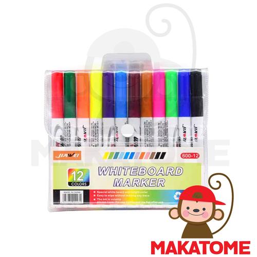 Jual Magic Marker Floating Whiteboard Pen white board warna - 12PCS ...