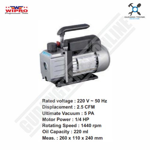 Jual Mesin Vacuum Pump WIPRO VP11 / Pompa Fakum Vacum Vakum WIPRO 1/4 ...