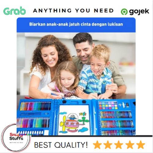 Jual CRAYON PREMIUM / ALAT MEWARNAI UNTUK ANAK - 208 PCS - Jakarta ...