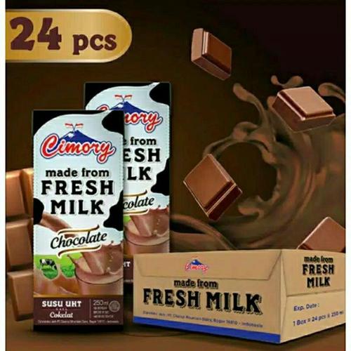 Jual Cimory 250ml 1 Dus Isi 24 Botol Varian Chocolate Cashew Hazelnut ...