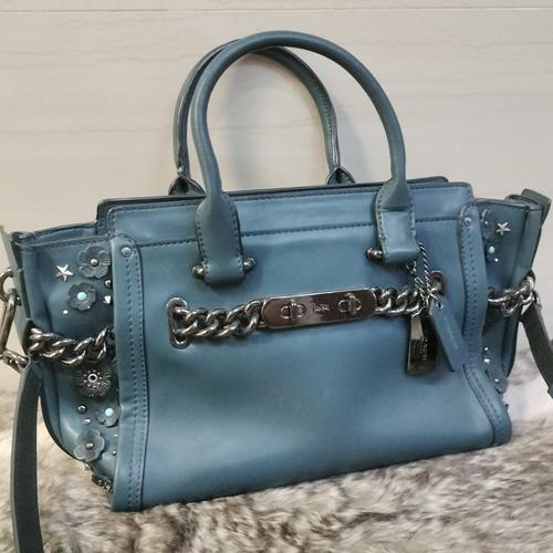 Jual COACH SWAGGER 27 FLOWER ORIGINAL LEATHER - Kota Surabaya ...