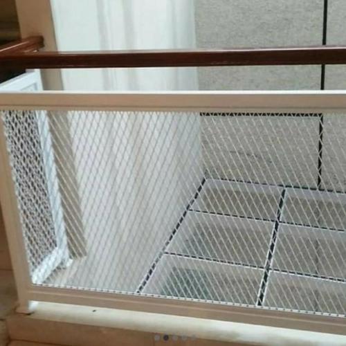 Jual railing tangga minimalis modern ram expanda - tanpa kayu - Kab ...