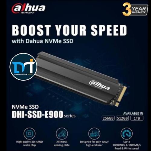 Promo Dahua SSD E900 SSD 256GB 512GB 1TB - M.2 2280 NVMe PCIe 3.0 x4 - 512GB Cicil 0% 3x ...