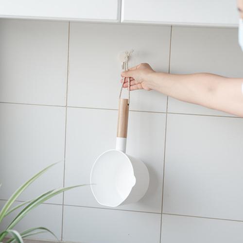 Jual Gayung Putih Gayung Mandi Anti Pecah Gayung Aesthetic Kayu ...