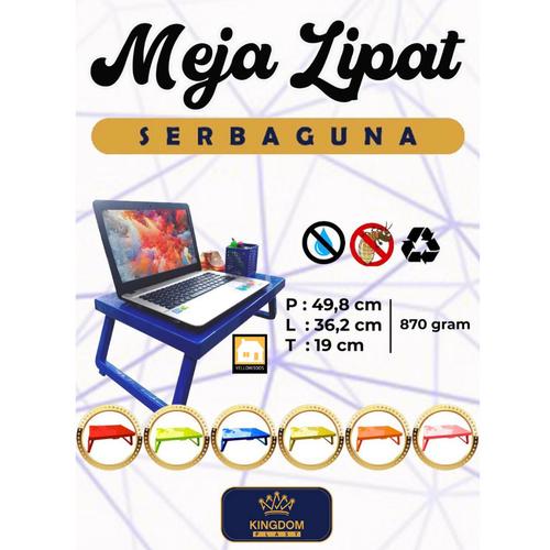 Jual Kingdom Meja Lipat Belajar Anak Lesehan Makan Ngaji Lap Desk ...