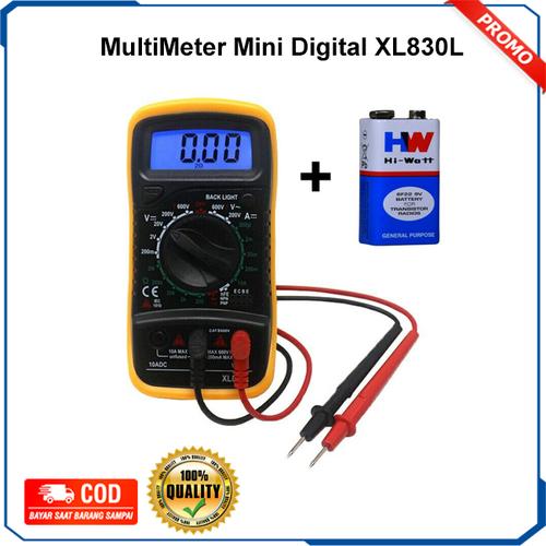 Jual Mini Digital Multimeter AC/DC Volt XL830L Avometer Multitester ...