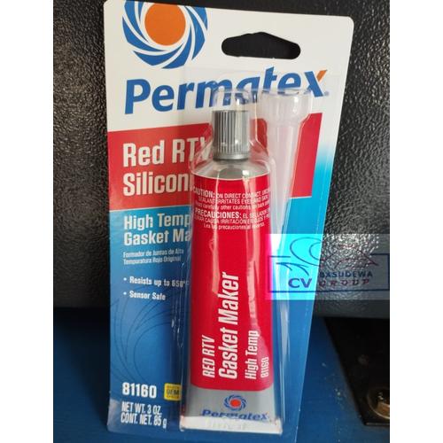 Jual PERMATEX HIGH TEMP RED RTV SILICONE GASKET 85GRAM - Kota Semarang ...