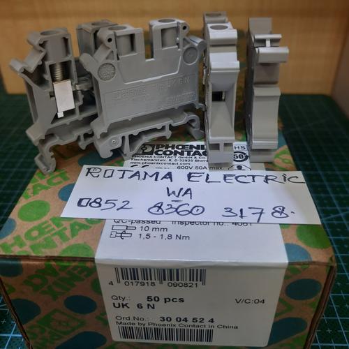 Jual UK6N PHOENIX CONTACT FEED-THROUGH TERMINAL BLOCK PHOENIX CONTACT ...