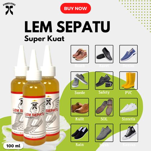 Promo Lem Sepatu Khusus Super Kuat Bisa untuk Semua Jenis Sepatu ...