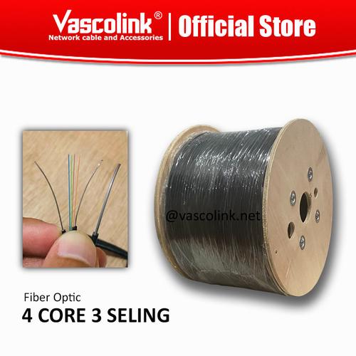 Promo Vascolink kabel Fo 4 Core 3 seling 1000meter Cicil 0% 3x ...