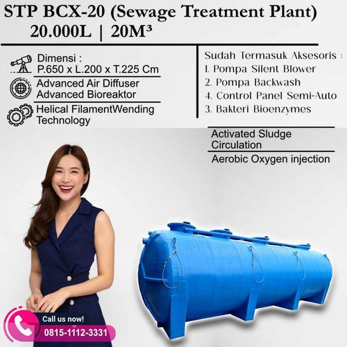 Jual STP 20000 Liter BIOTECH Biofilter 20M3 - Jakarta Barat - Rumah ...