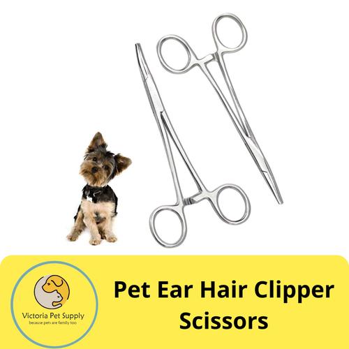 Promo Pet Ear Hair Clipper Scissors / Pencabut Bulu Telinga Anjing ...