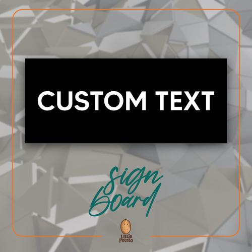 Jual Custom Design Sign Board Papan Nama Ruangan Akrilik Huruf Timbul ...