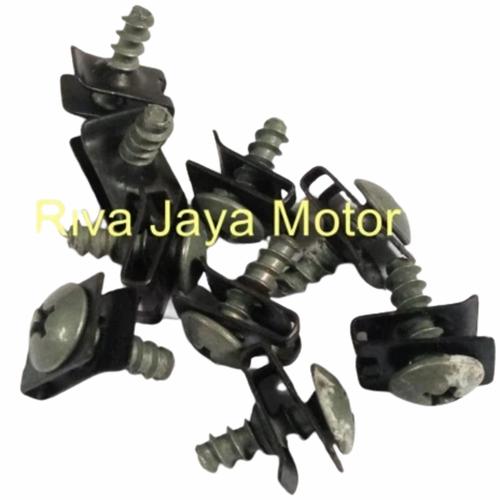 Jual Baut Clip Baud Klip Sekrup Skrup Kleman Jepit Batok Body Motor ...