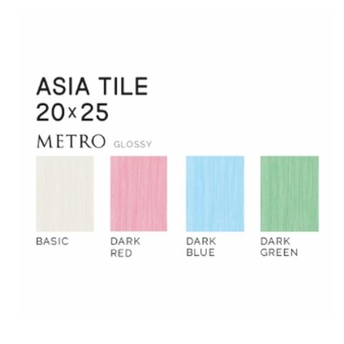 Jual METRO GLOSSY UK.20X25 DINDING LANTAI KERAMIK ASIA TILE - BASIC ...