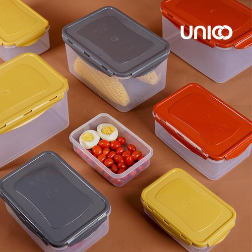 Jual UNICO Ruta Lunch Box Set of 3| Kotak Makan Plastik 3 Size - Earth ...
