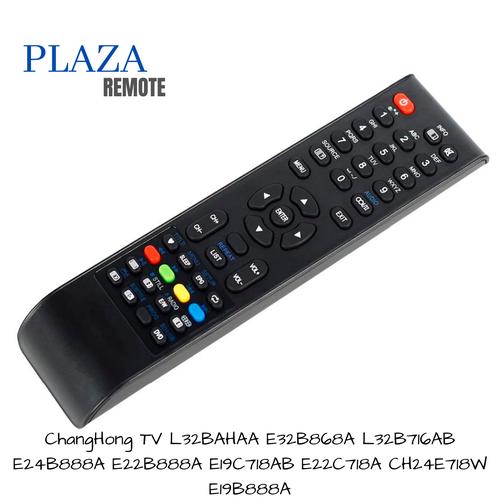 Jual REMOTE TV CHANGHONG CHIQ SMART TV LED NETFLIX MULTIFUNGSI TANPA ...