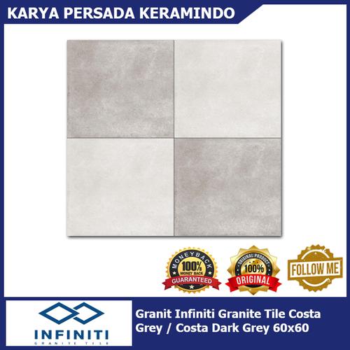 Jual Granit Infiniti Granite Tile Costa Grey / Dark Grey 60x60 cm ...