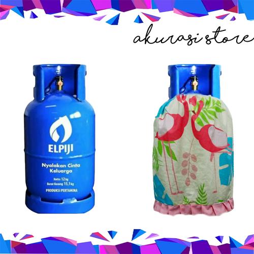 Jual sarung tabung gas cover tabung gas elpiji 12 kg - MonsteraHijauRP ...