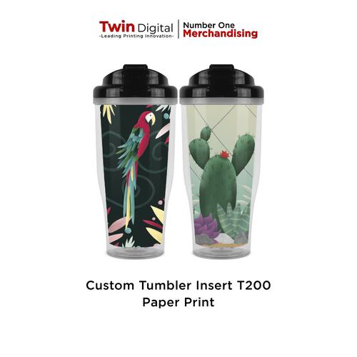 Jual CETAK TUMBLER CUSTOM/ TUMBLER INSERT PAPER / DESIGN SUKA SUKA - 1 ...