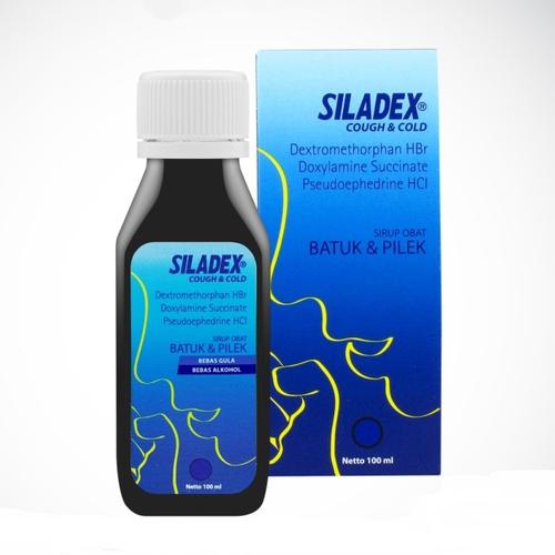 Jual SILADEX COUGH & COLD 100 ML / SILADEX BIRU - OBAT BATUK & PILEX ...