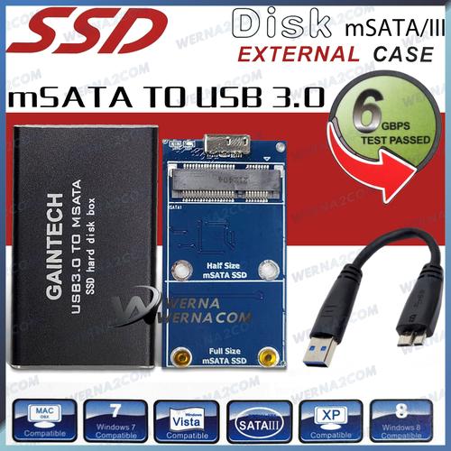 Jual mSATA to USB 3.0 SSD Enclosure Case SSD mSATA - Jakarta Pusat ...