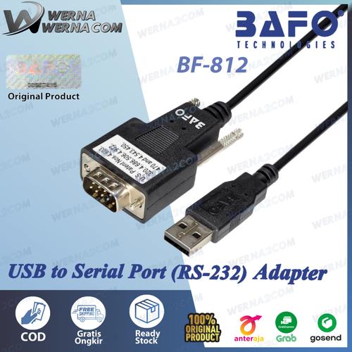 Jual USB to SERIAL PORT RS-232 ADAPTER BAFO BF-812. RS 232 - DB9 MALE ...