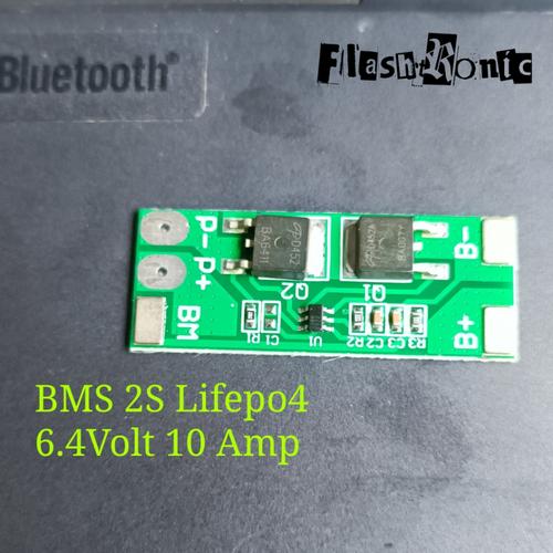 Jual BMS 2S Lifepo4 6.4 volt 10A Battery Protection Board Charging ...