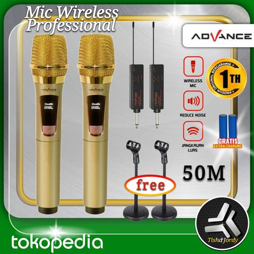 Jual microphone mic wireless profesional podium panggung convention ...