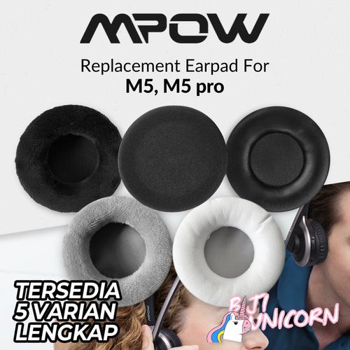 Jual Earpad Earcup Ear Cushion Mpow M5 M5 pro Busa Bantalan Foam ...